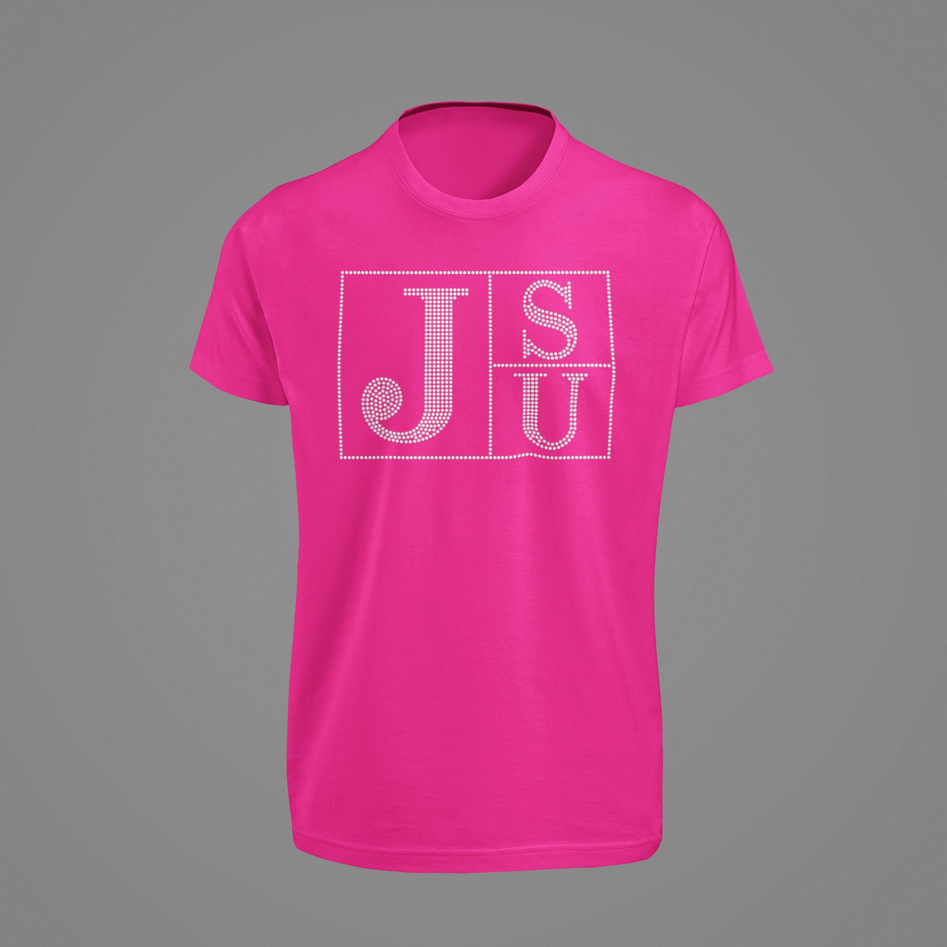 Jackson State University Tigers JSU Block Letter Rhinestone - Etsy