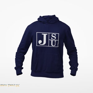 Jackson State Tigers White Block Letters Pullover Hoodiewinter Clothing ...