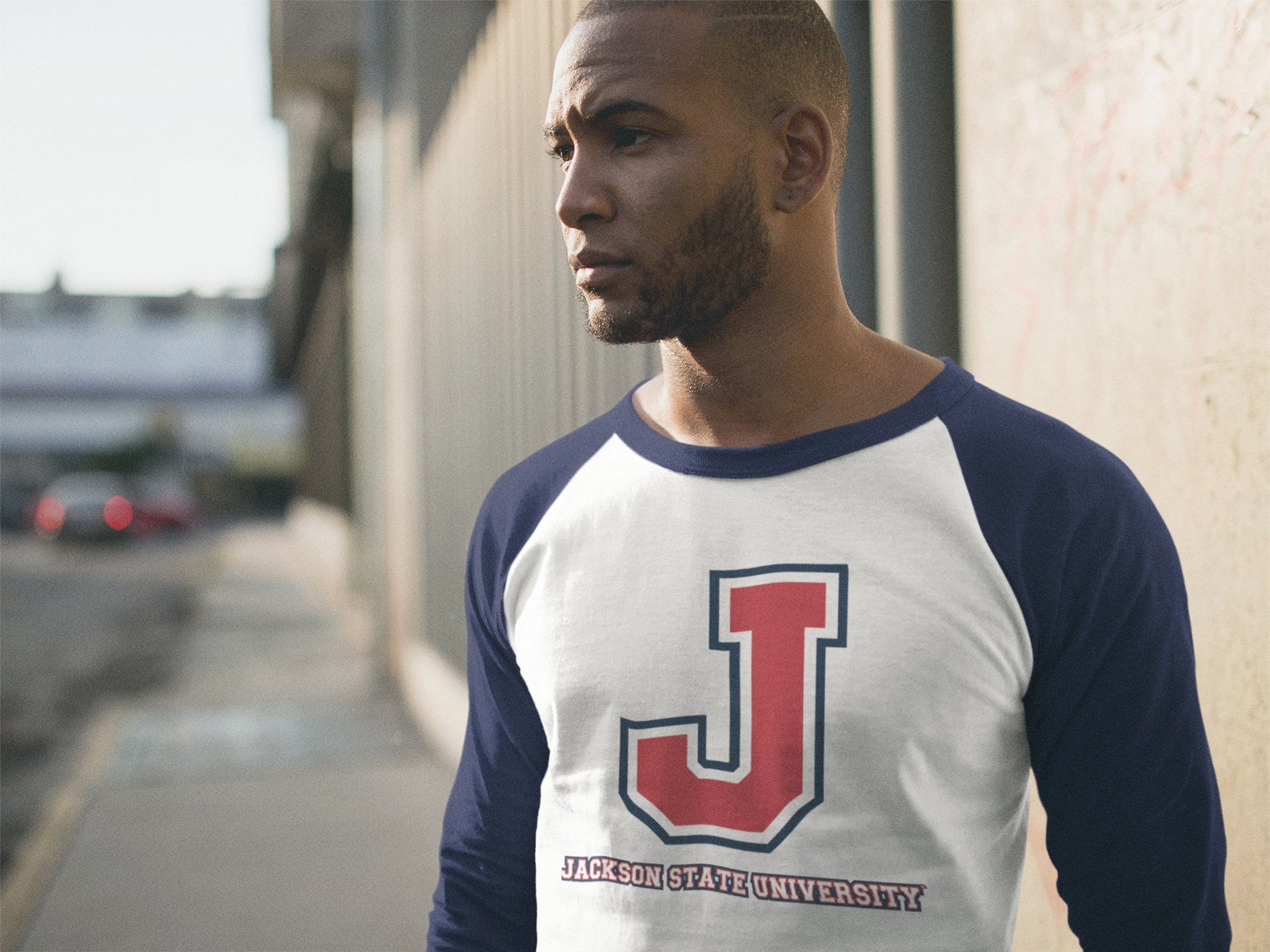 Jackson State Tigers Tri-color J Unisex Baseball Fine Jersey - Etsy