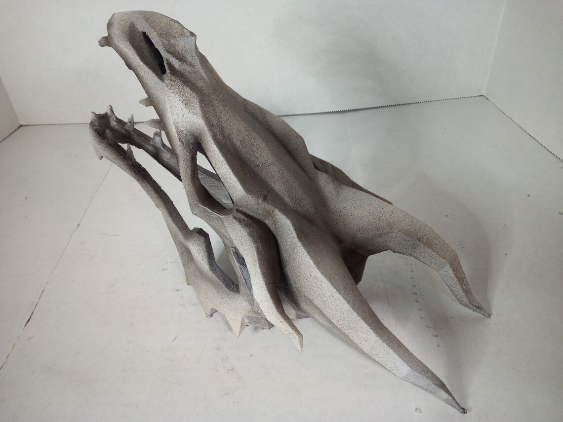 Skyrim Dragon Skull | Etsy
