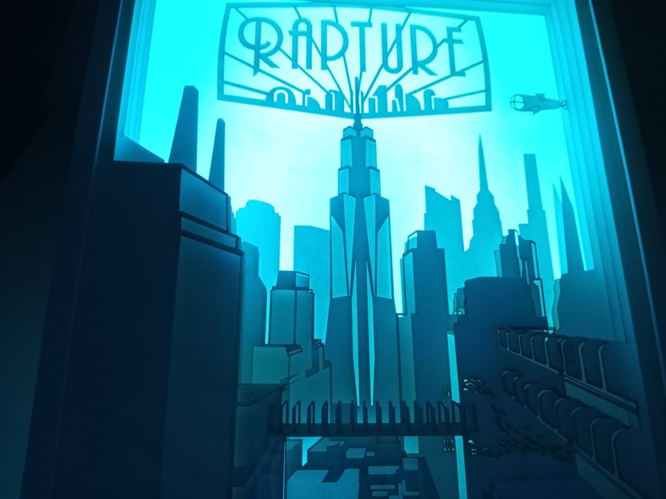 Bioshock-rapture Paper Cut Light Box LIMITED | Etsy