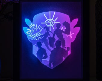 Star Wars-paper Cut Light Box LIMITED - Etsy