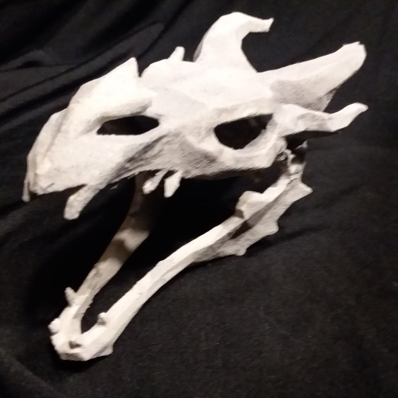 Skyrim Dragon Skull | Etsy