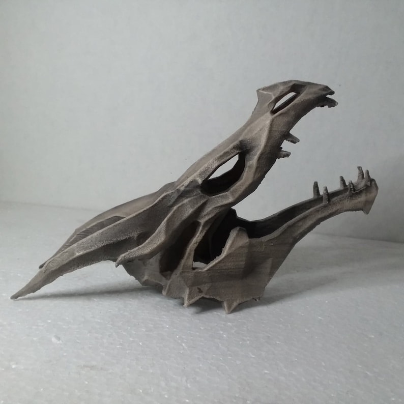 Skyrim Dragon Skull - Etsy UK