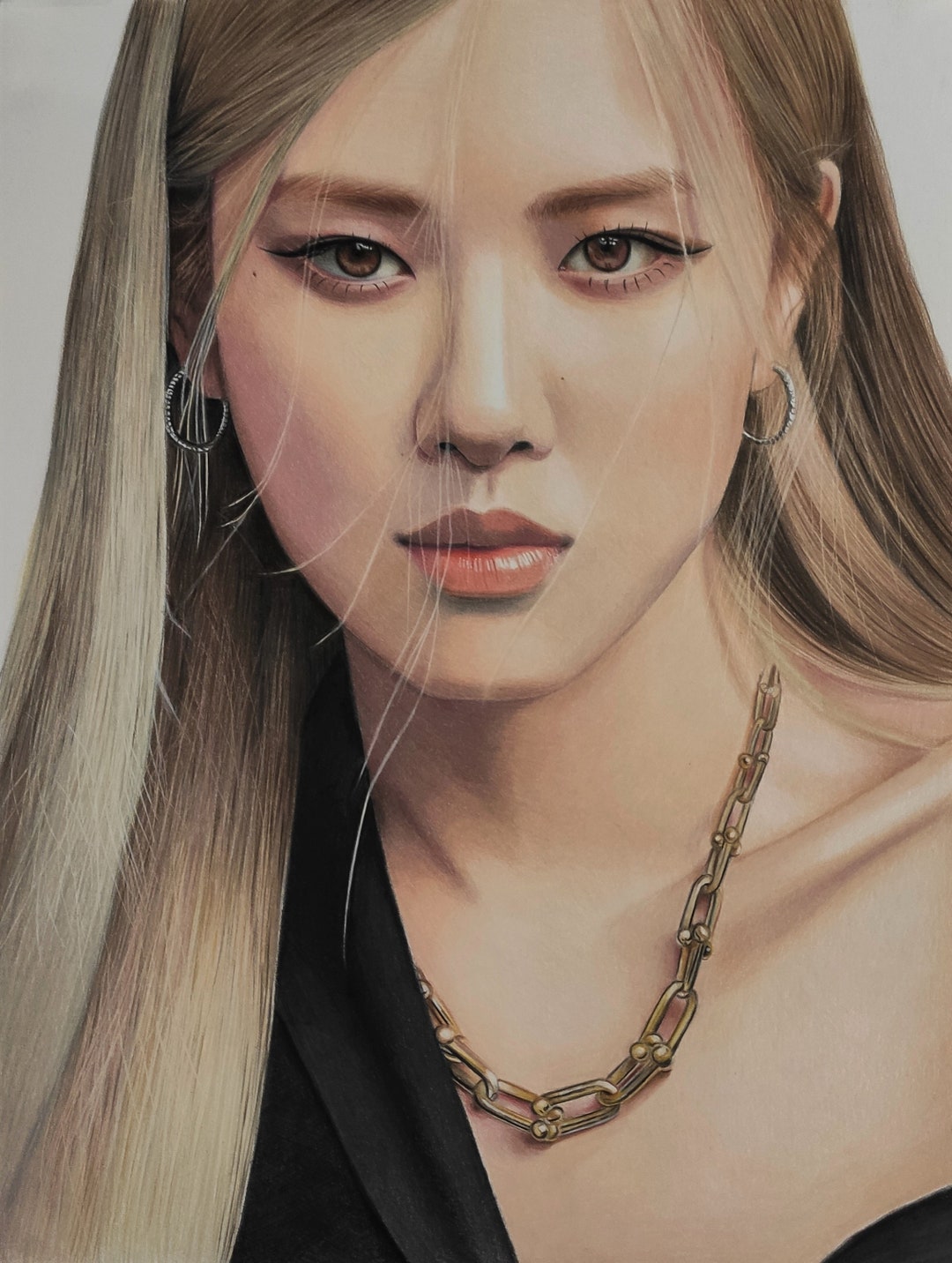 Rosé Blackpink Portrait - Custom Portraits on Commission/animals ...