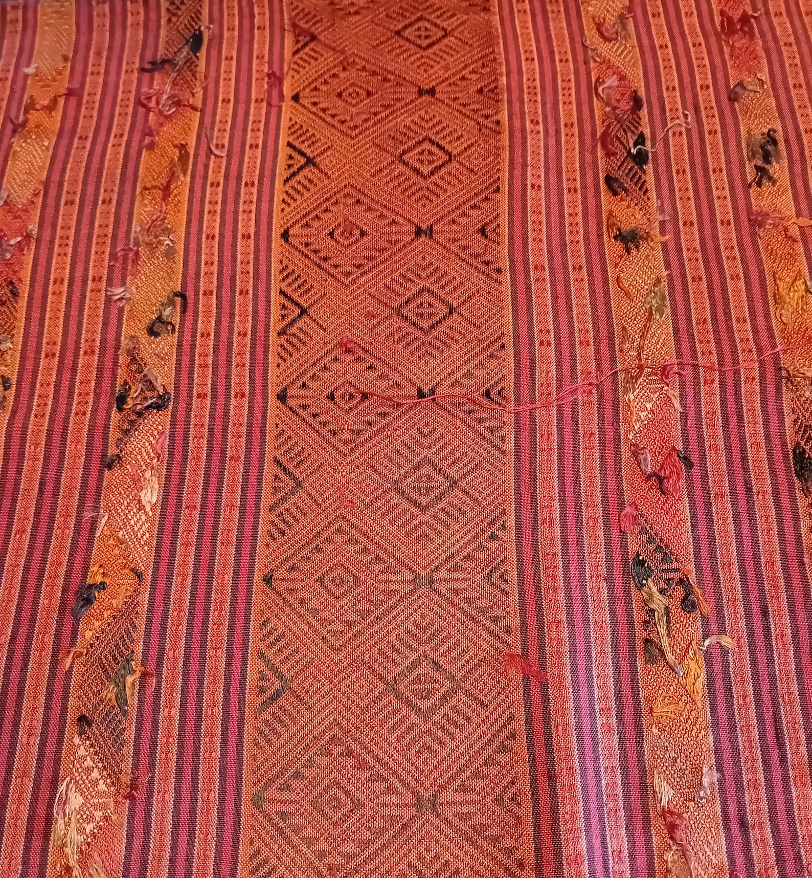 Authentic, Vintage Textile Pha Biang (ceremonial Shawl – Shoulder Cloth ...