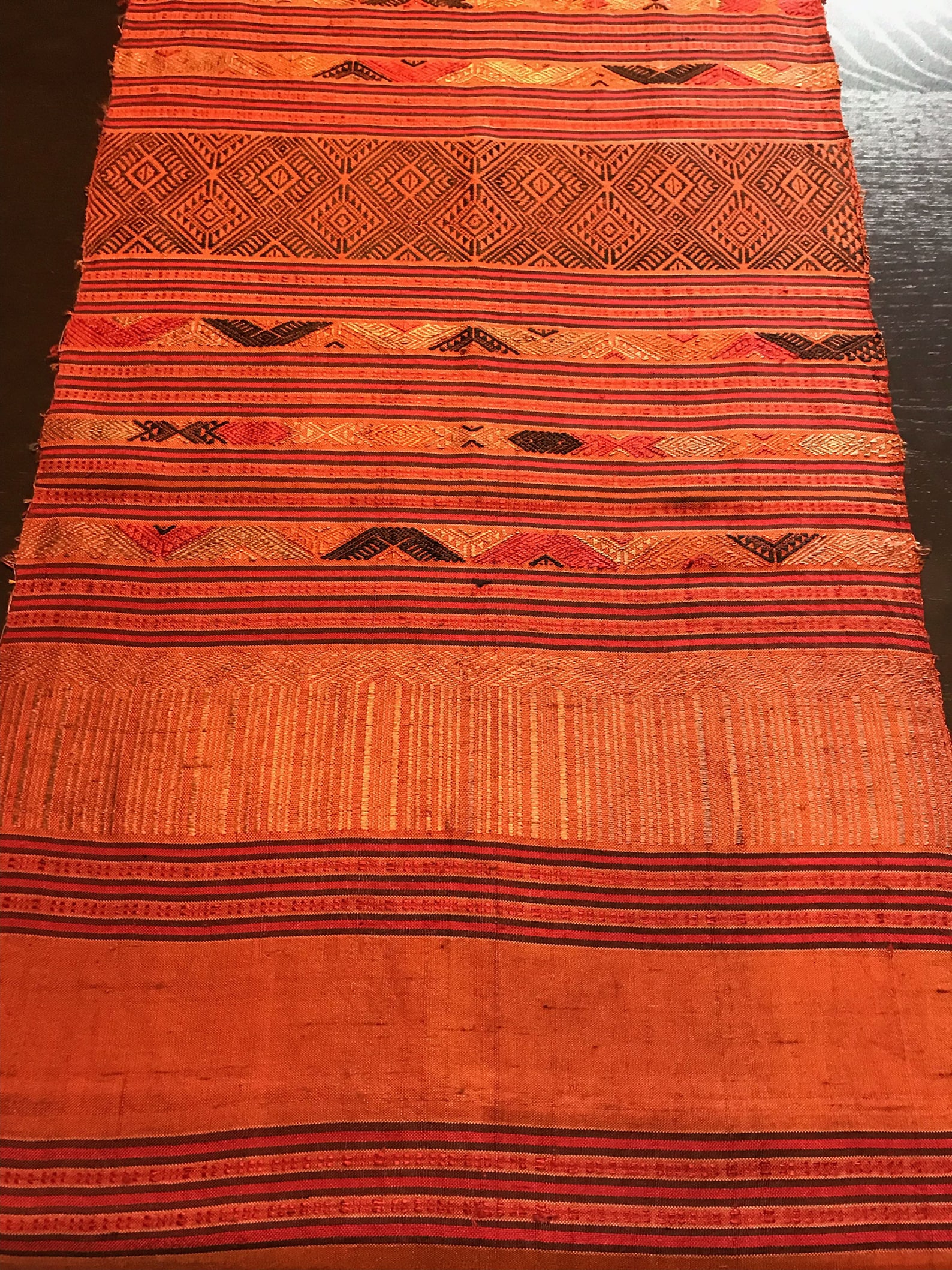 Authentic, Vintage Textile Pha Biang (ceremonial Shawl – Shoulder Cloth ...