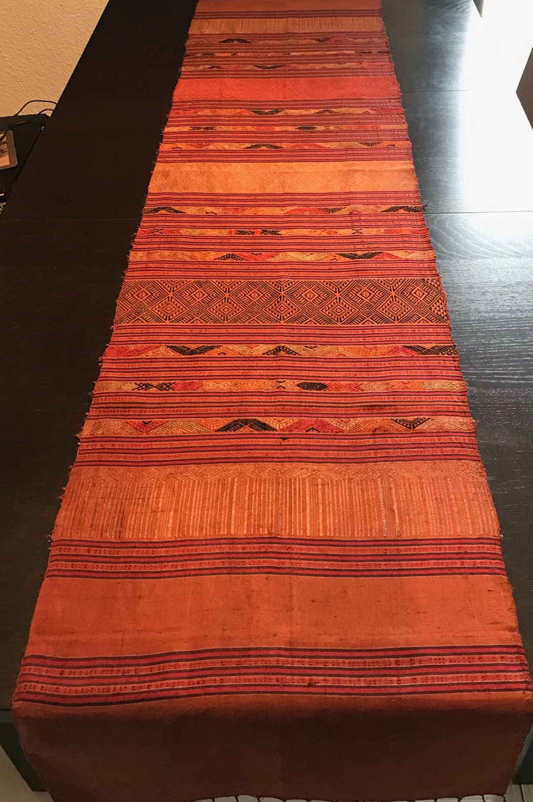 Authentic, Vintage Textile Pha Biang (ceremonial Shawl – Shoulder Cloth ...