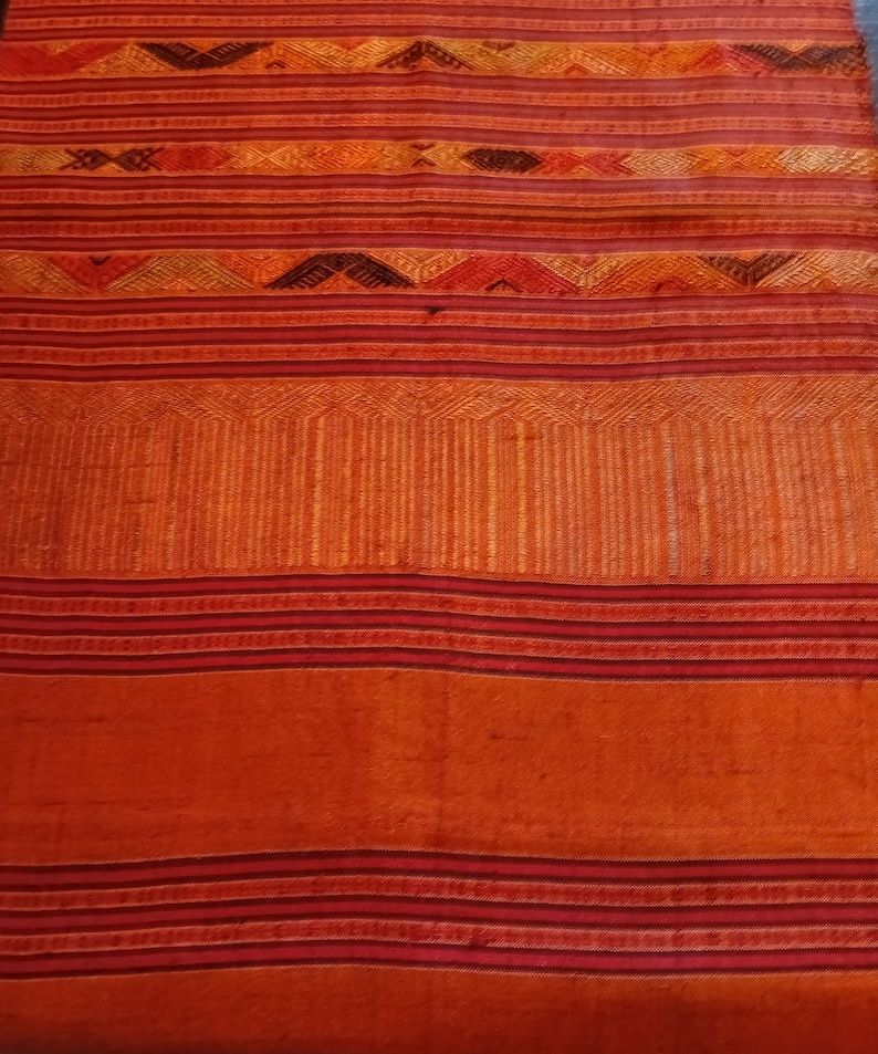 Authentic, Vintage Textile Pha Biang (ceremonial Shawl – Shoulder Cloth ...