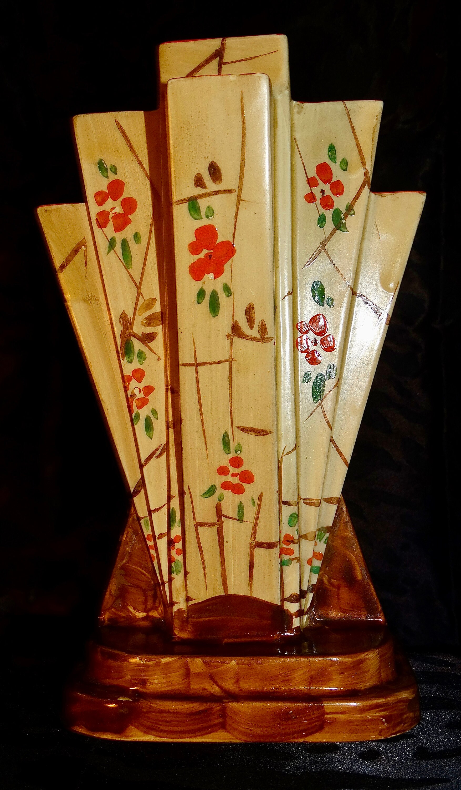 MYOTT, Son & Co. 1930s Art Deco PYRAMID Vase, Pattern 8667. - Etsy