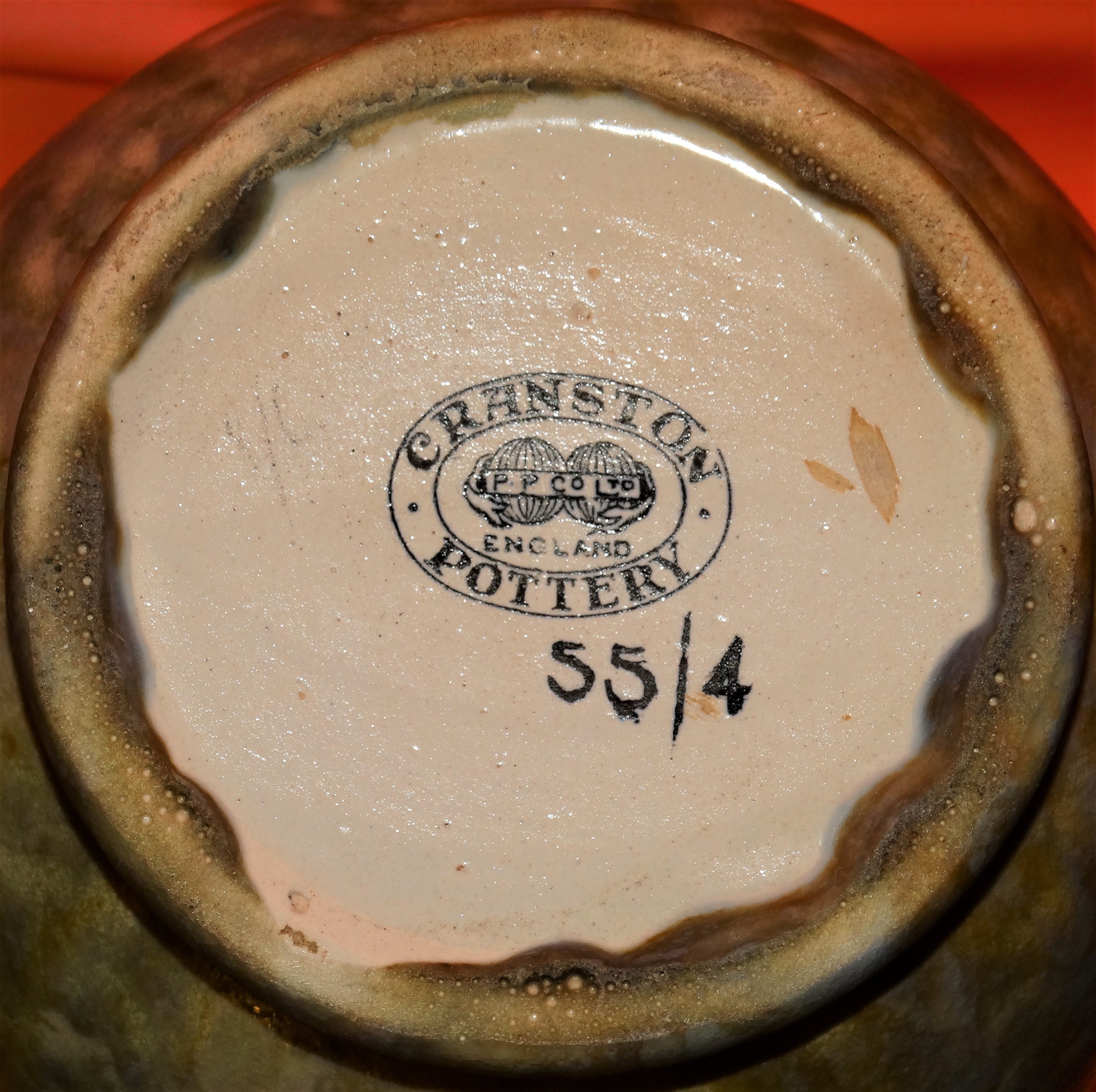 PEARL POTTERY: Tube-lined, Hand-painted Art Nouveau 'CRANSTON' Vase, C ...