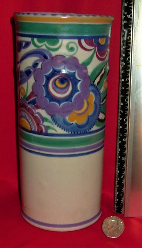 POOLE: Hand-thrown Cylindrical Vase Shape '207' - Etsy