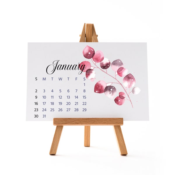 Easel Calendar - Etsy