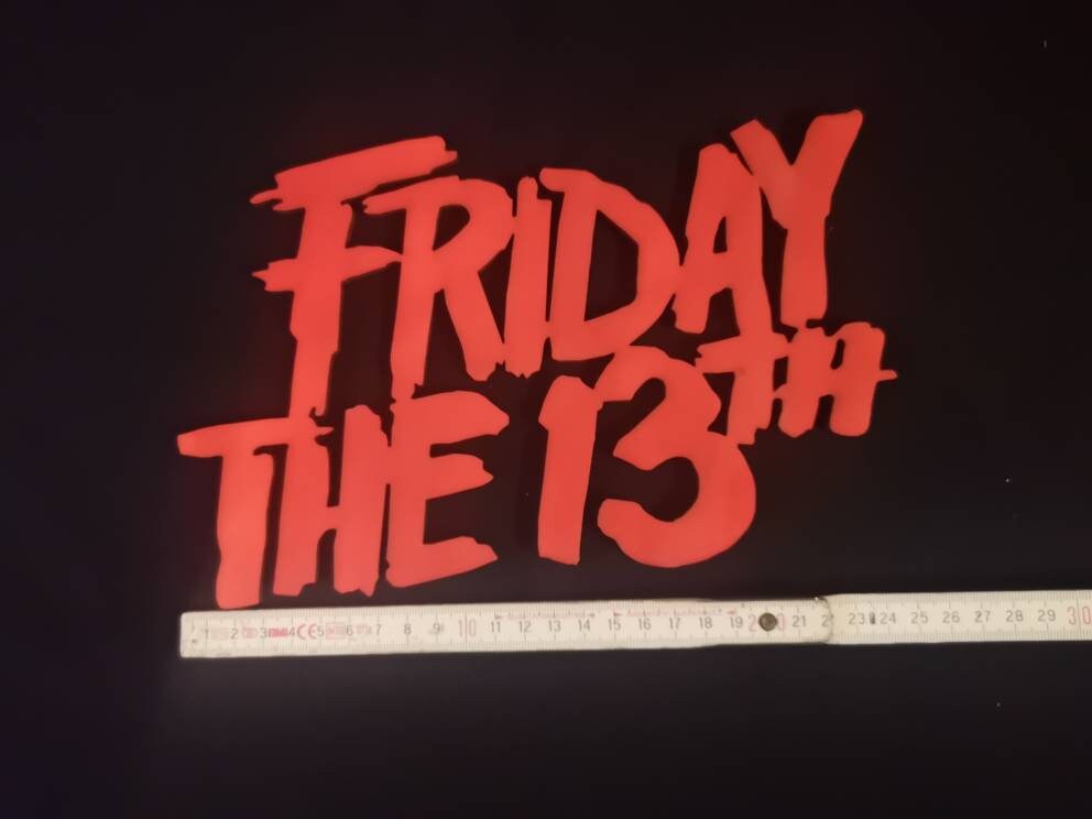 Logo Friday the 13th - Etsy