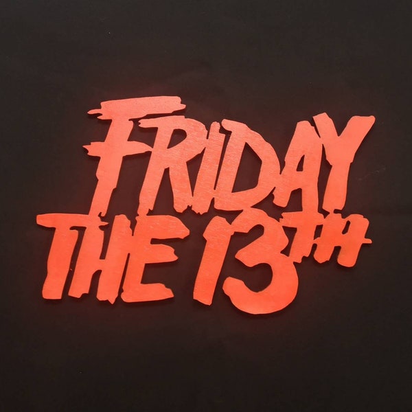 Friday the 13th Logo - Etsy