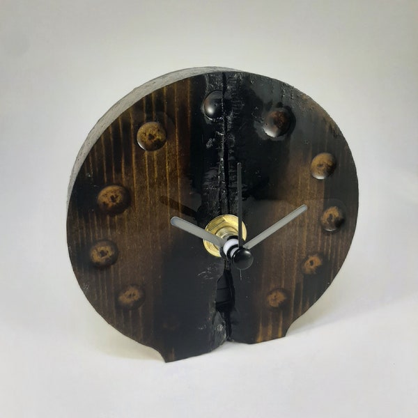 Walnut Color Clock - Etsy