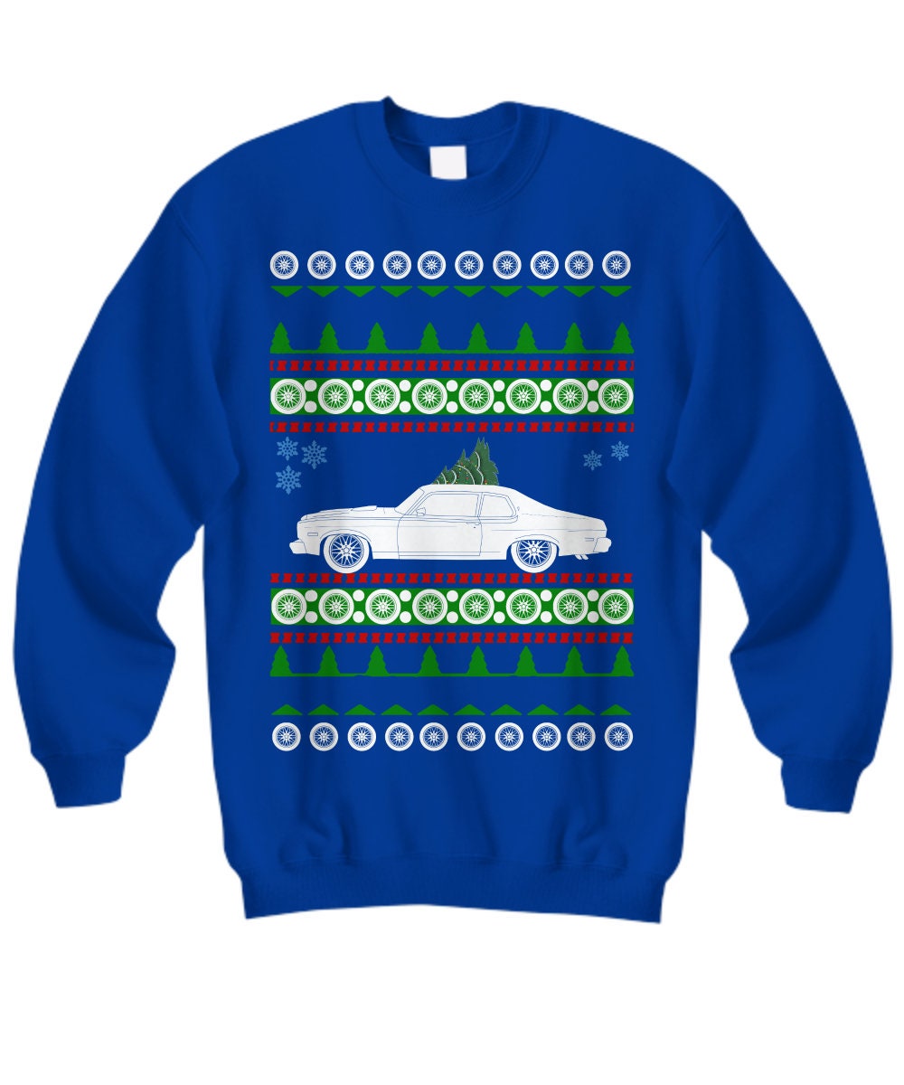 4th Gen Pontiac GTO Ugly Christmas Sweater 1974 Hot Rod Xmas Gift Drag ...