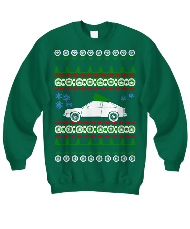 Chevy Citation X11 Ugly Christmas Sweater Sporty Compact Chevrolet Xmas ...
