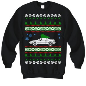 JDM Like Del Sol Honda Ugly Christmas Sweater Import Xmas Gift Drag ...