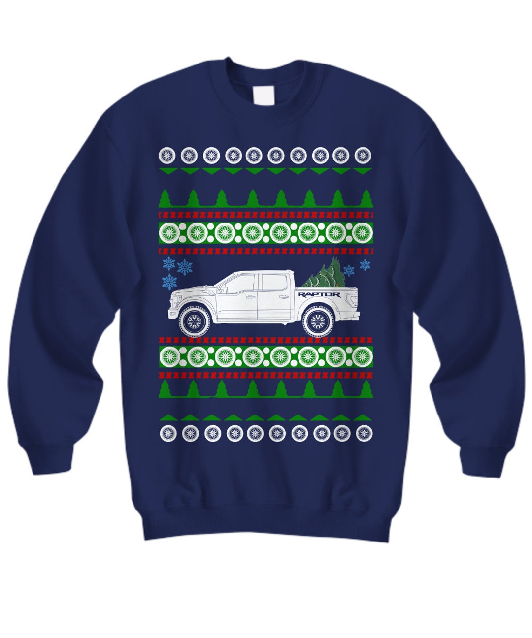 2024 Ford Raptor R Ugly Christmas Sweater Hot Rod Xmas Gift Drag Racing ...