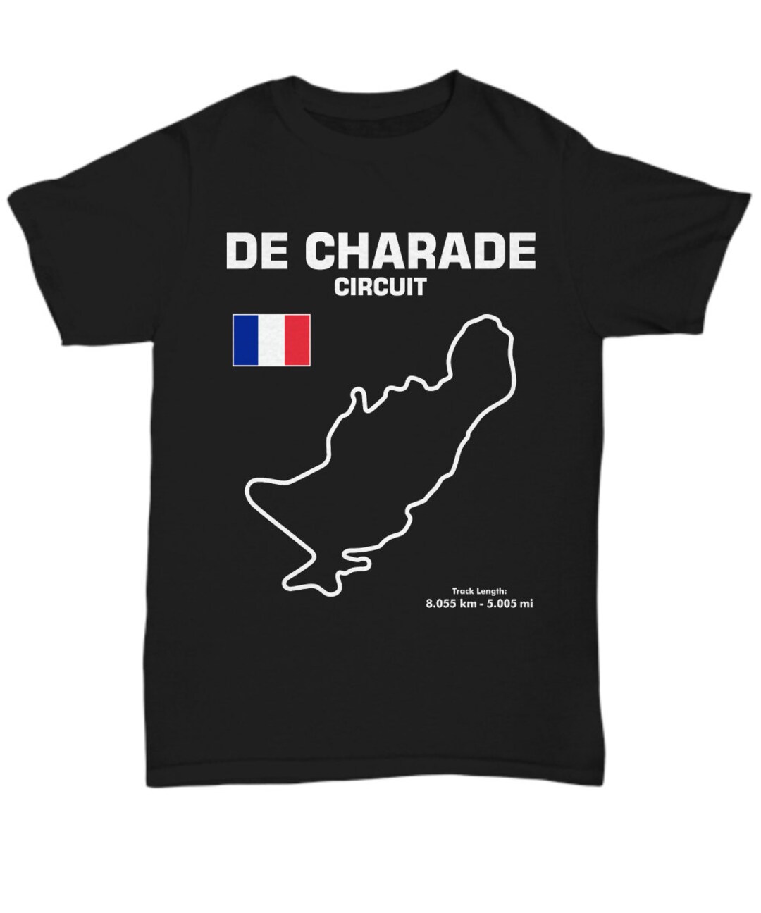 Track Outline Circuit De Charade Shirt Car Racing Miata Nissan Mazda ...
