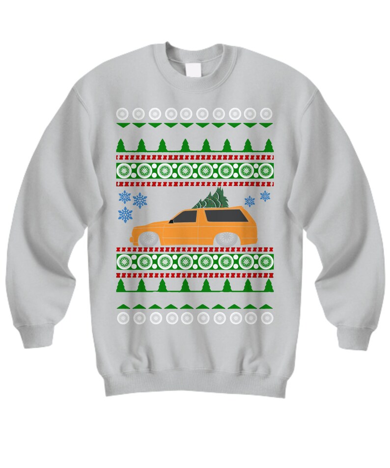 Lowrider Like Chevy S10 Blazer Ugly Christmas Sweater Classic SUV ...