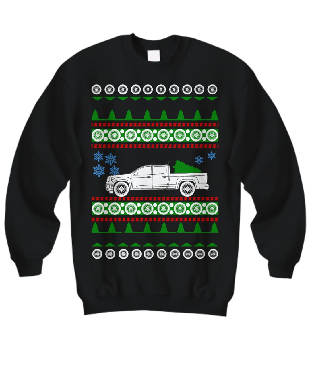 Chevy Colorado Ugly Christmas Sweater Truck Pick up Holiday Sweatshirt ...