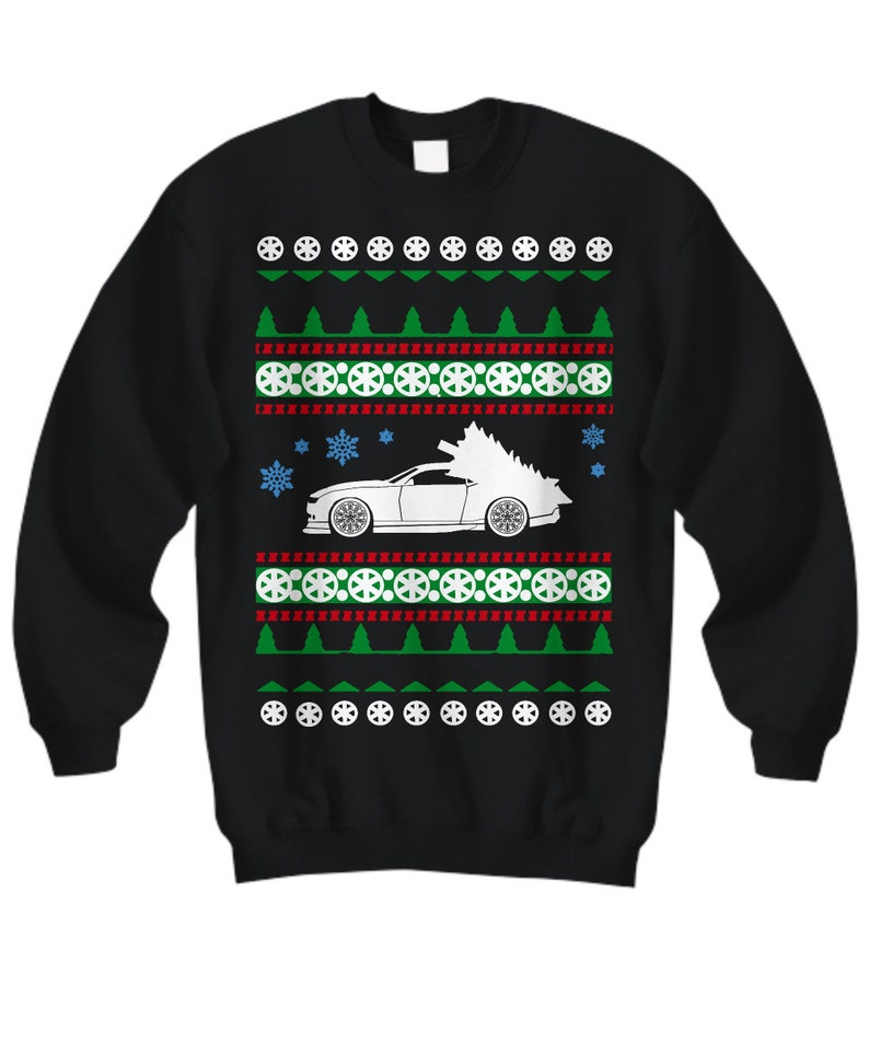 Chevy Camaro Z28 Ugly Christmas Sweater Sports Race Car Chevrolet ...