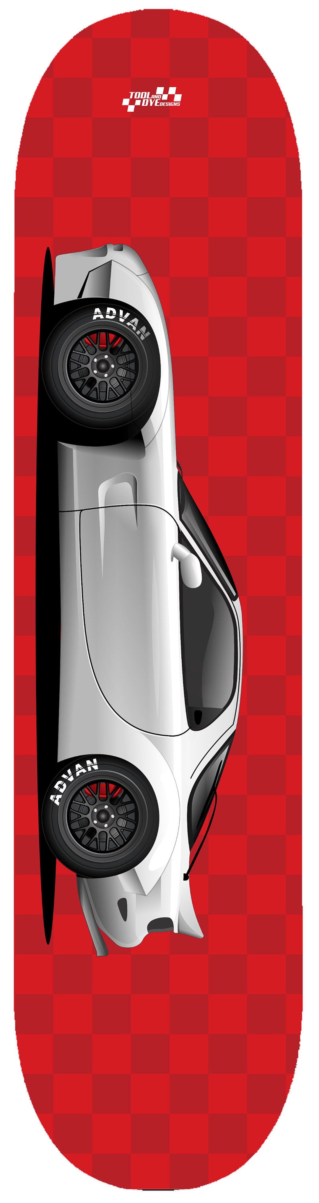 Car Art FD Skateboard Deck Hard Rock Maple Wall Hanging Office Man Cave ...
