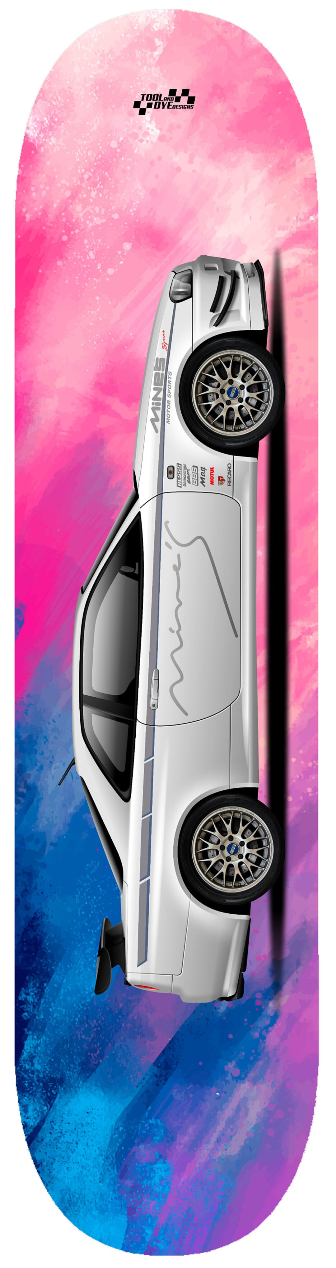 Car Art R34 GTR V Spec N1 Skateboard Deck Hard Rock Maple Wall Hanging ...