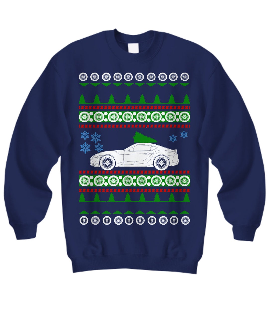 Car Like Supra MK5 Ugly Christmas Sweater Xmas Gift Drag Racing Fast ...