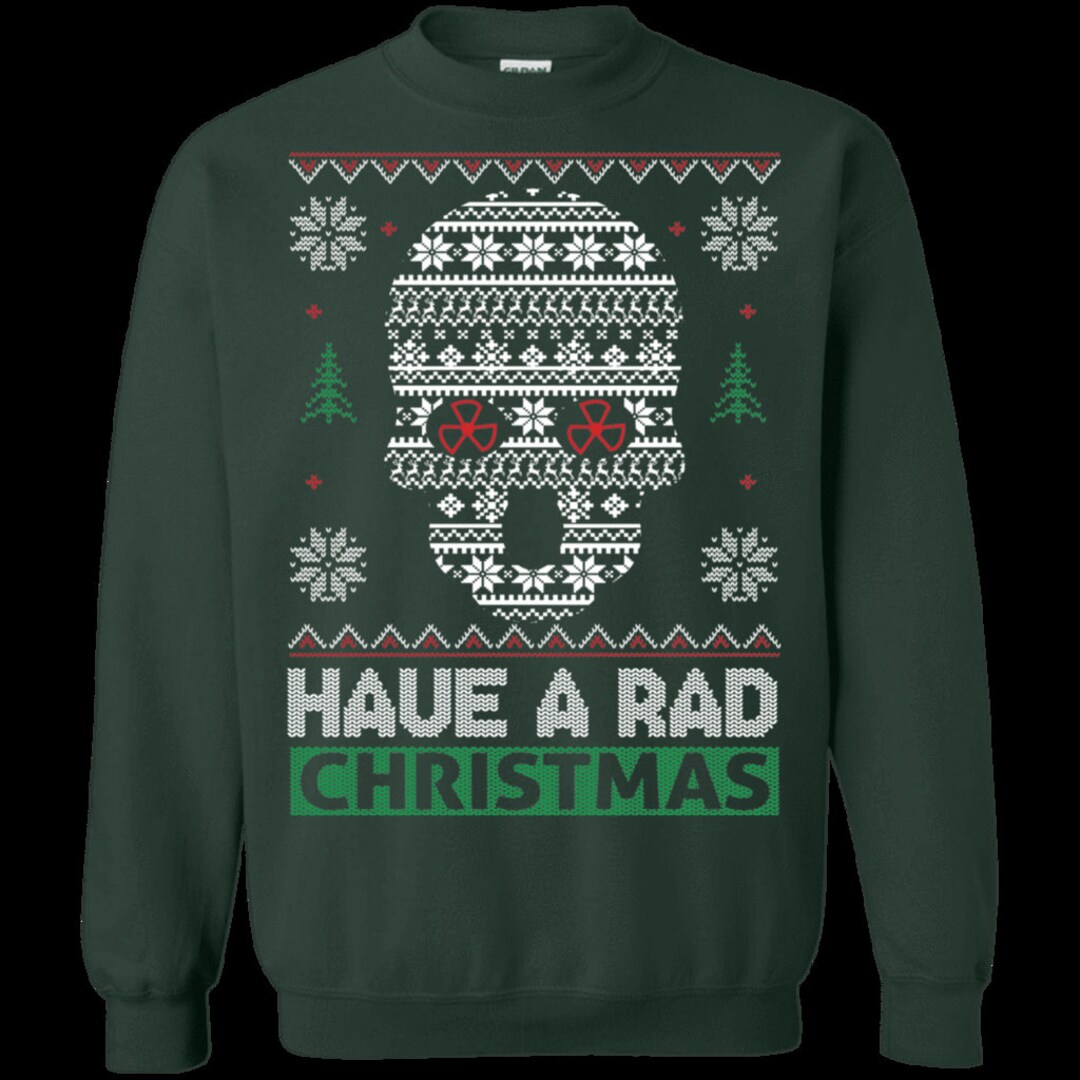 Have a Rad Christmas X-ray Technician Ugly Christmas Sweater ...