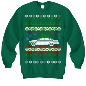 Car Chevy Caprice Classic Ugly Christmas Sweater Classic Chevrolet Xmas ...