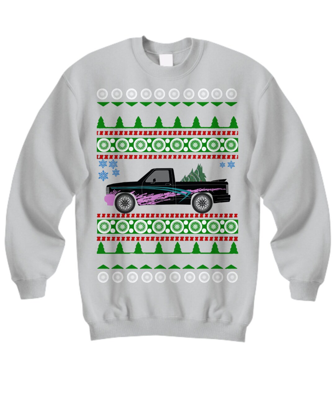 Ford Ranger GT Ugly Christmas Sweater 1989 Xmas Gift Holiday Sweatshirt ...