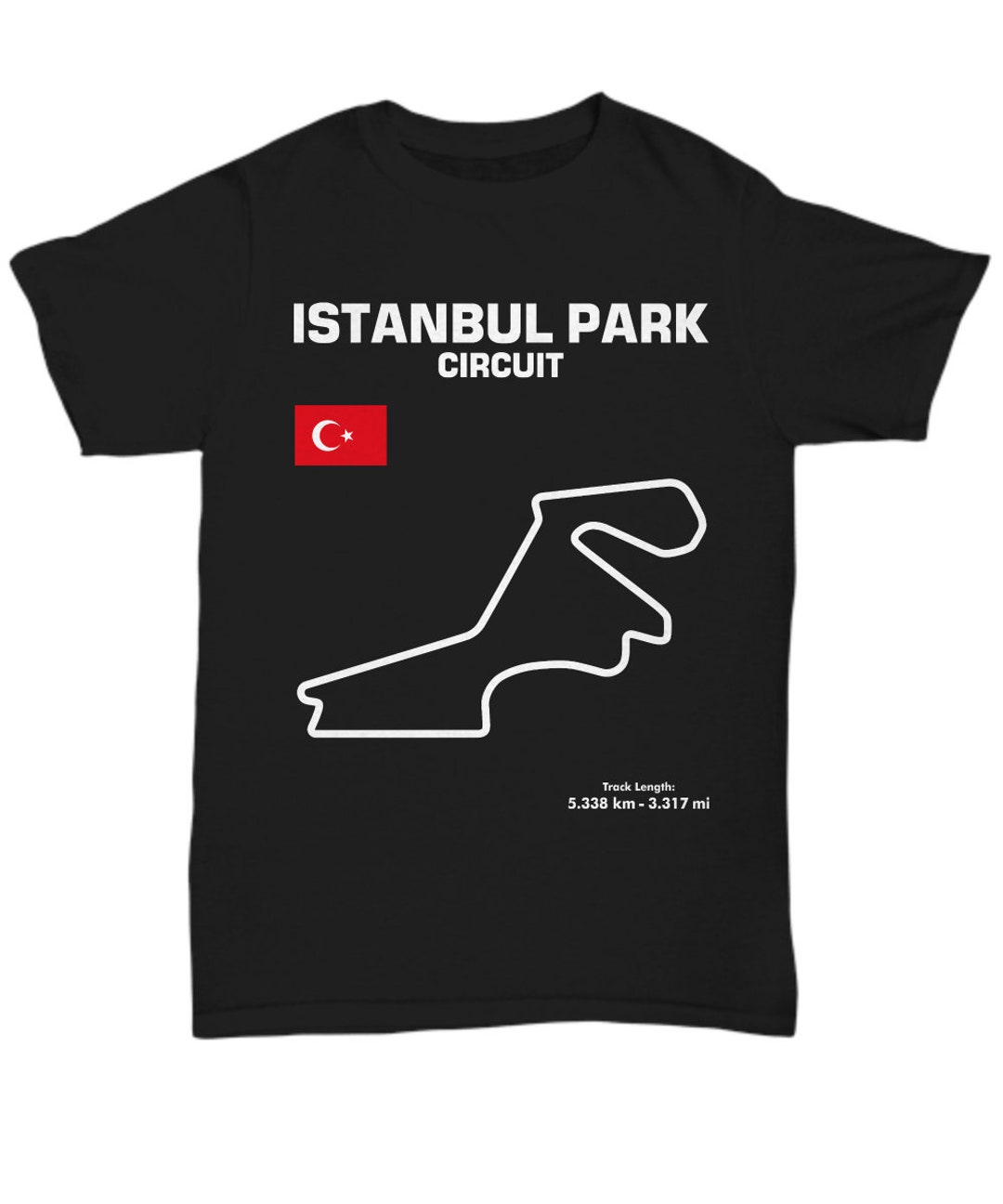 Istanbul Park Circuit Track Outline Shirt Turkish Race Track Scca Gt3 ...