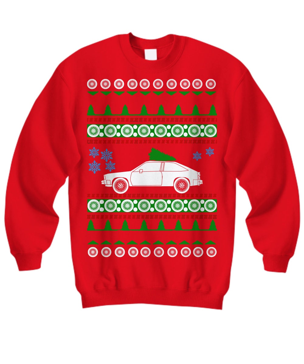 Chevy Citation X11 Ugly Christmas Sweater Sporty Compact Chevrolet Xmas ...