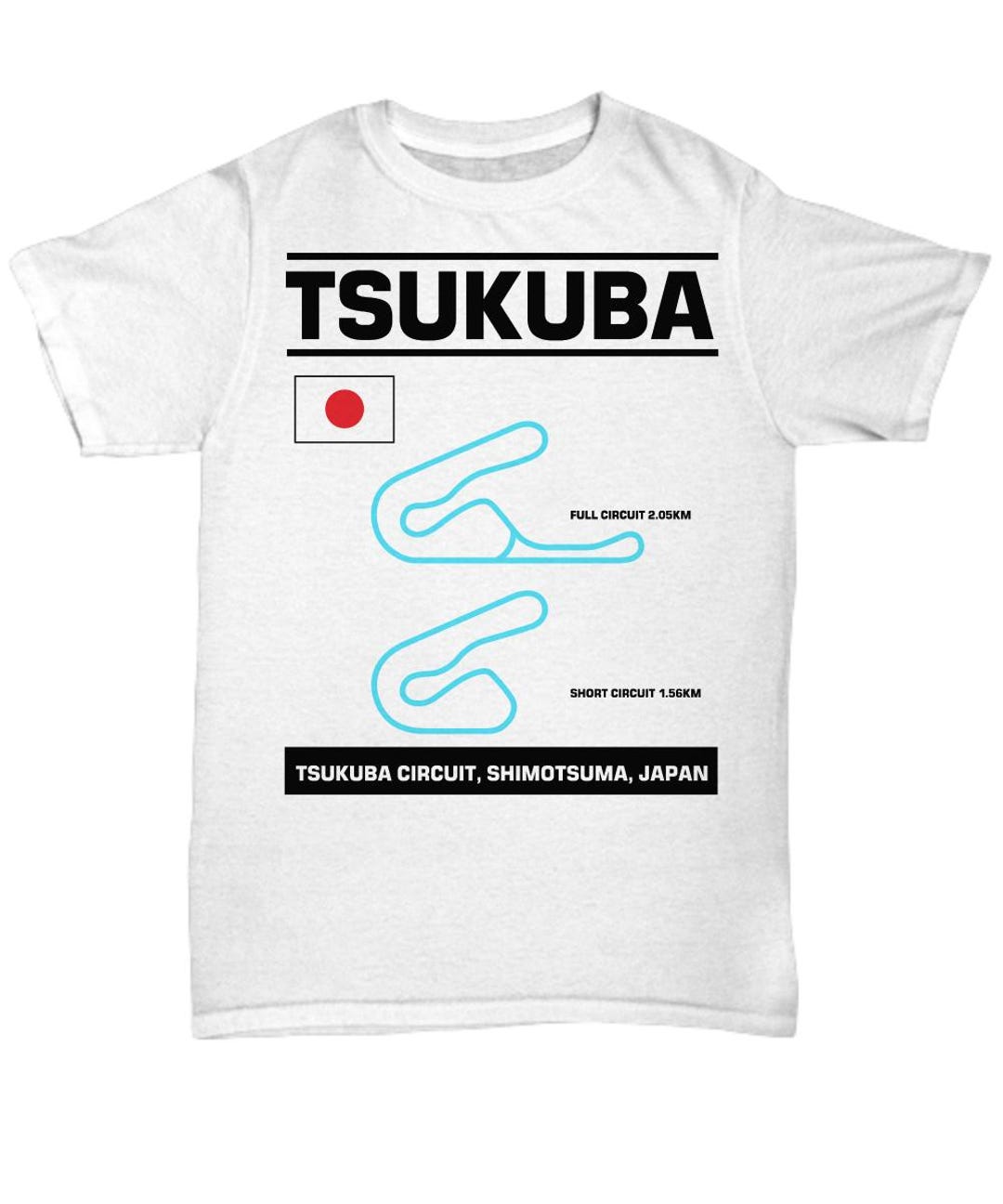 Tsukuba Track Outline Shirt Circuit Car Racing Japan Track Day Miata ...