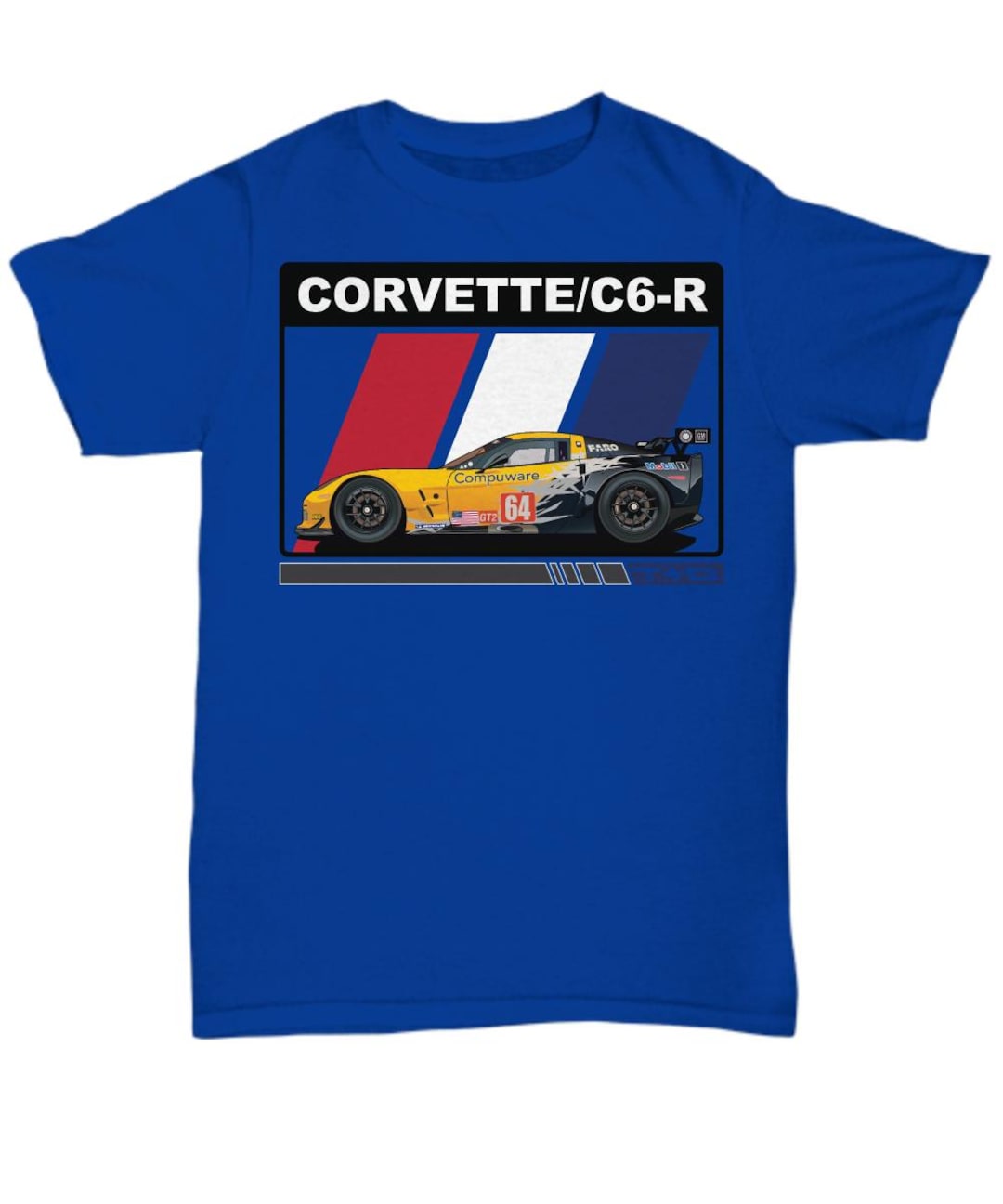 Corvette C6-R T-shirt Gt2 Gt1 Car Gift Track Car Stance Car Scene ...