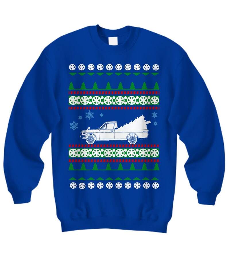 Datsun Sunny Ugly Christmas Sweater Hot Rod Holiday Sweatshirt Nissan ...
