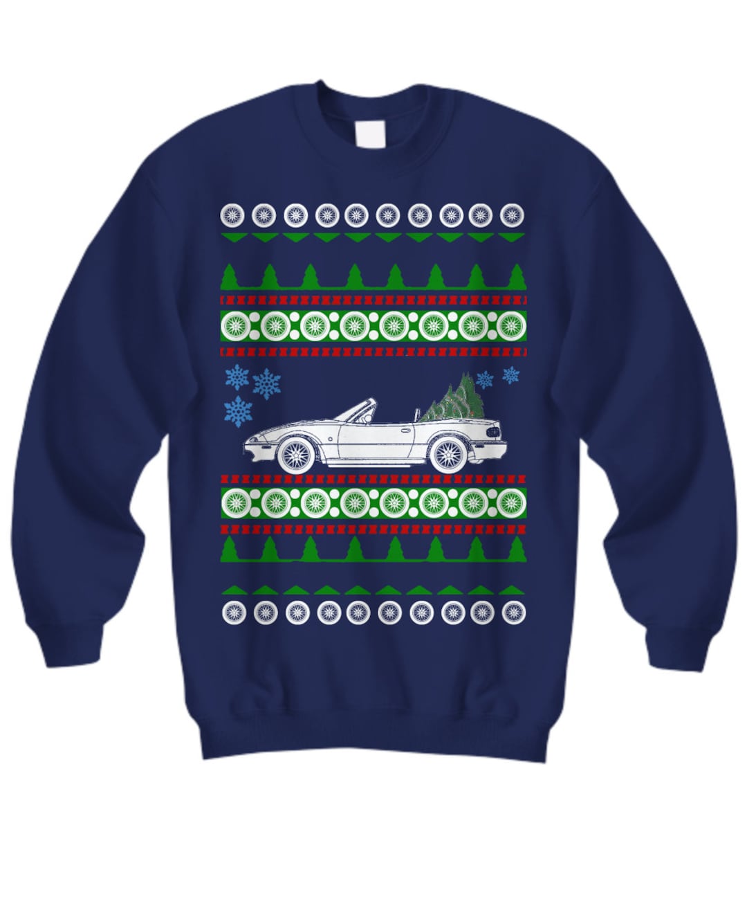 Mazda Miata NA Ugly Christmas Sweater V2 Eunos Roadster Xmas Gift Fast ...
