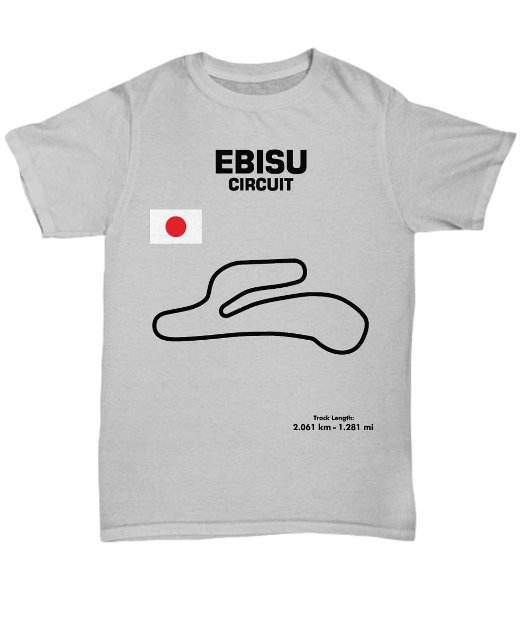 Ebisu Circuit Japan Track Outline Shirt Scca Car Racing Track Day Miata ...