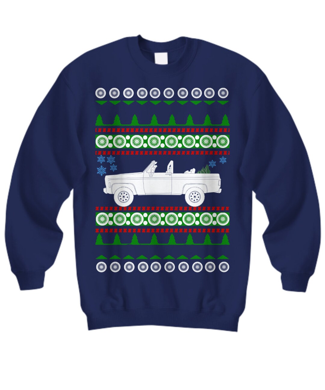 Chevy K5 Blazerugly Christmas Sweater Classic SUV Holiday Sweatshirt 4 ...