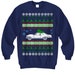 Chevy Nova Hotrod Ugly Christmas Sweater Classic Sports Race Car ...