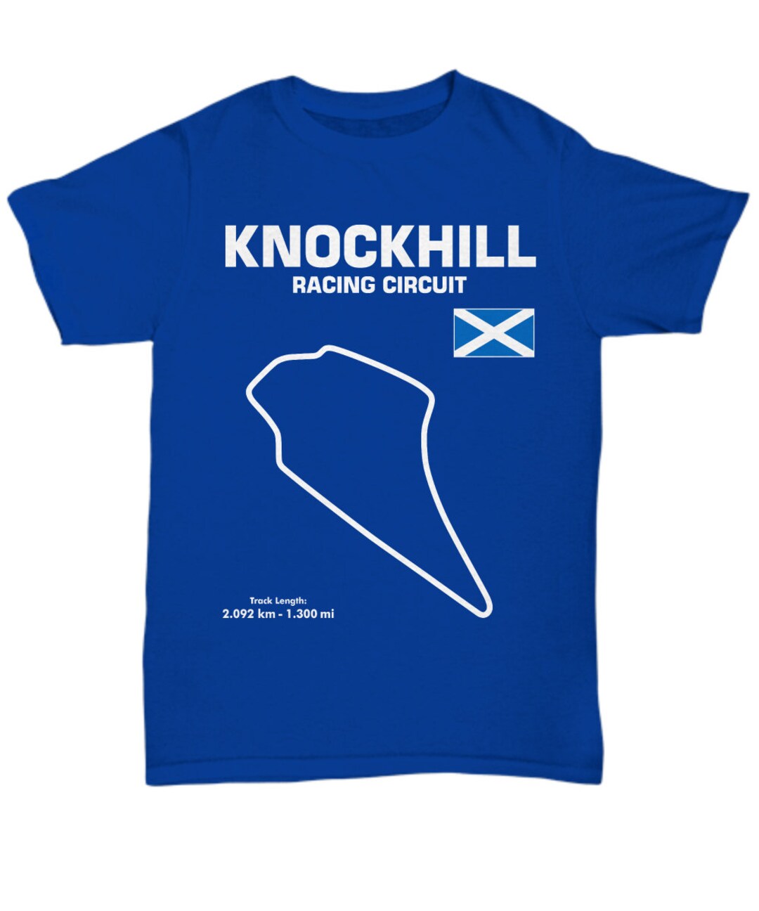 Knockhill Racing Circuit Track Outline Shirt Racetrack Scca Fia Gt3 ...