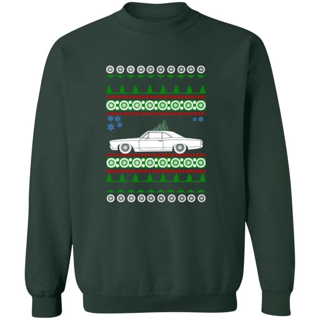 1967 Chevelle SS 396 Ugly Christmas Sweater Sweatshirt, Old School Hot ...