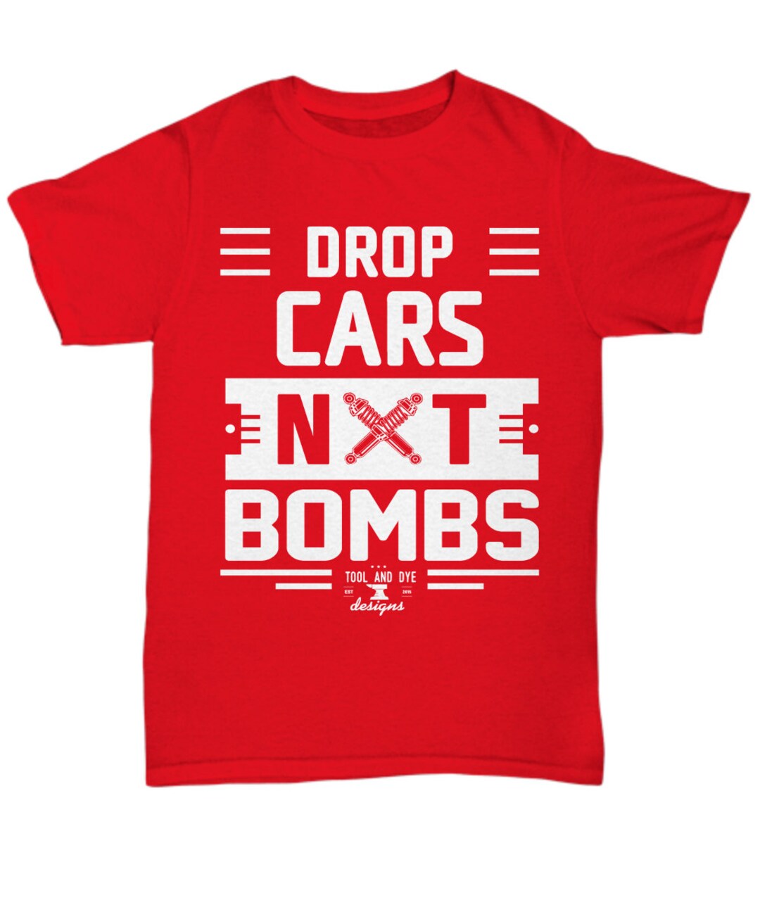 Stanced Cars Low Rider Drop Cars Not Bombs T-shirt Jdm Drifting Drift ...