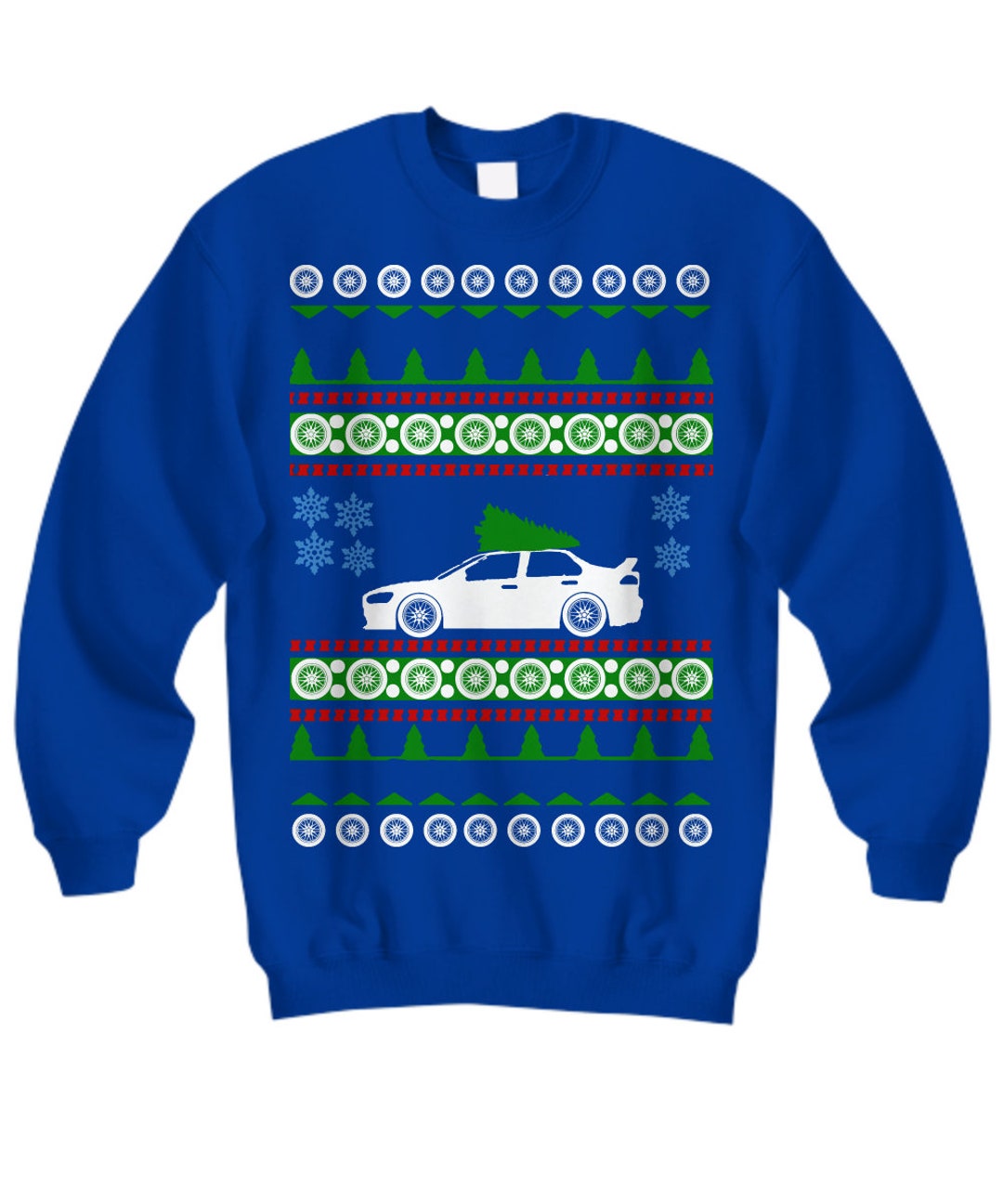 Mitsubishi Lancer Evo X Ugly Christmas Sweater Turbo Awd Race - Etsy