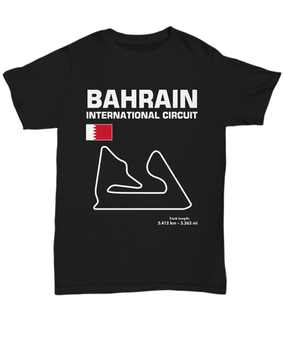 Bahrain International Circuit Outline Shirt Car Racing Miata Nissan ...