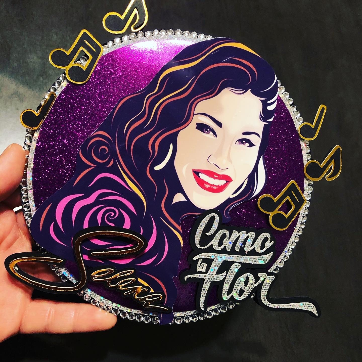 Selena Cake Topper/ Como la flor/ Selena Quintanilla/ Selena | Etsy