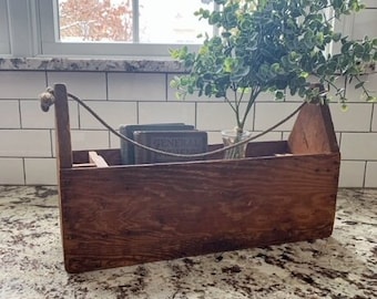 Rustic Tool Box | Etsy
